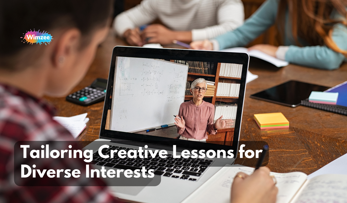 Tailoring Creative Lessons for Diverse Interests