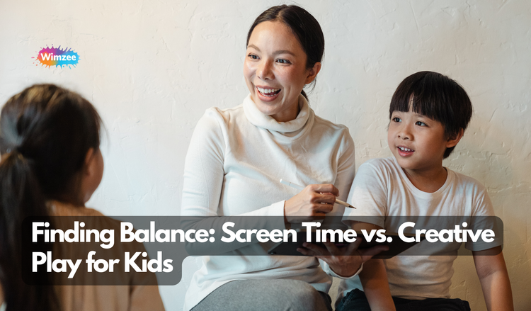 Finding Balance: Screen Time vs. Creative Play for Kids